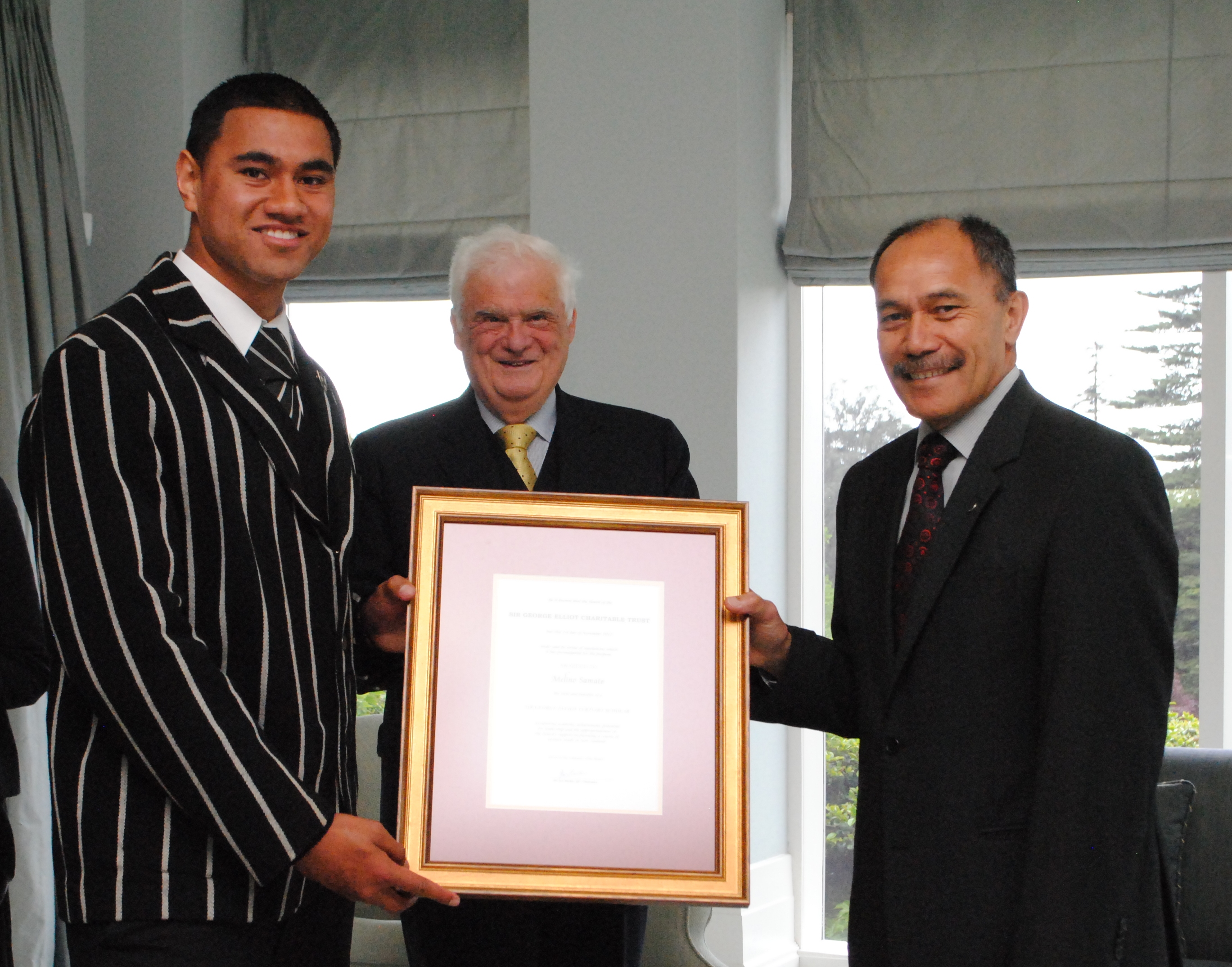 Sir George Elliot Scholarships 2012 | The Governor-General of New Zealand