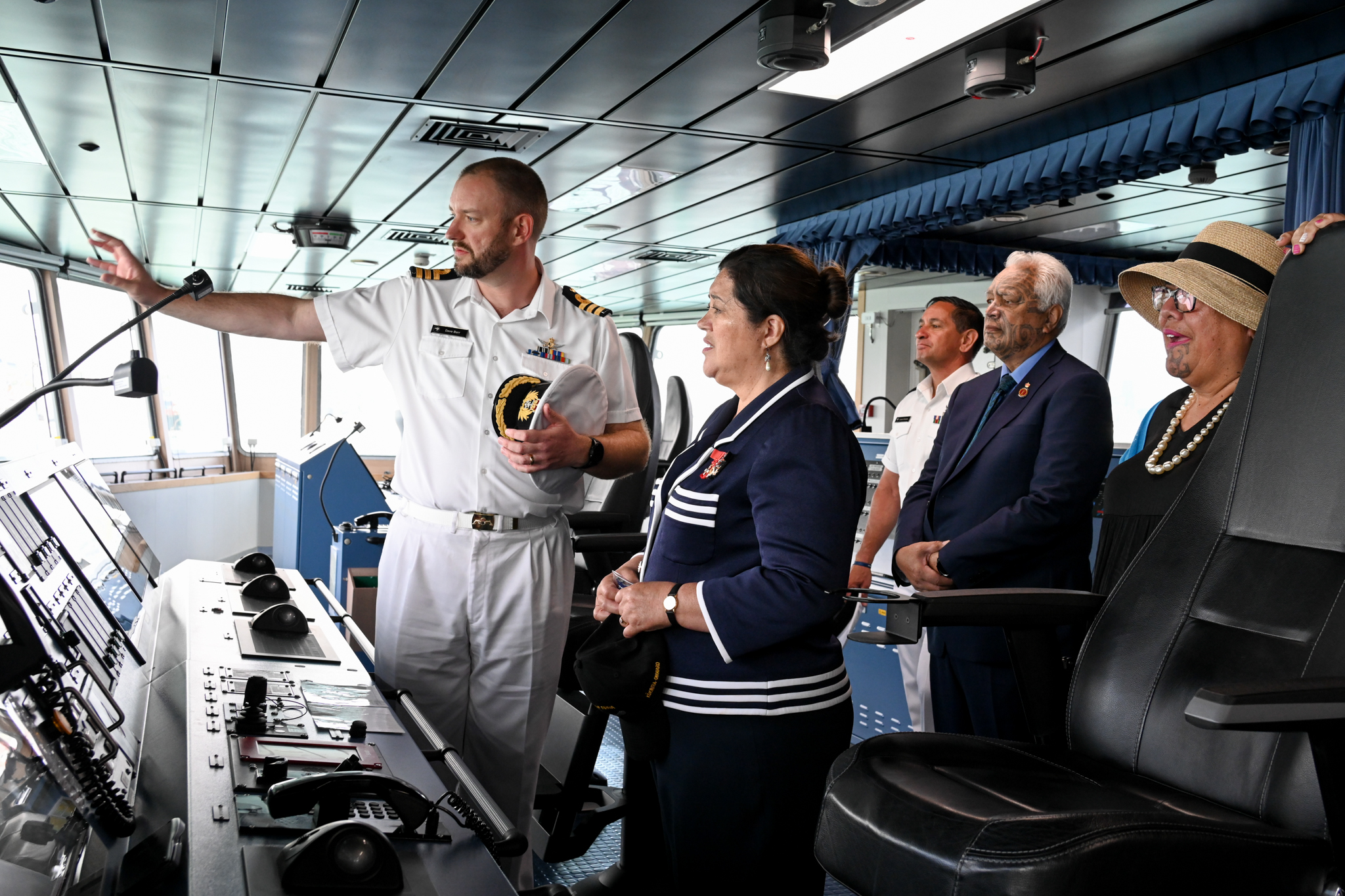 Visit to Devonport Naval Base | The Governor-General of New Zealand