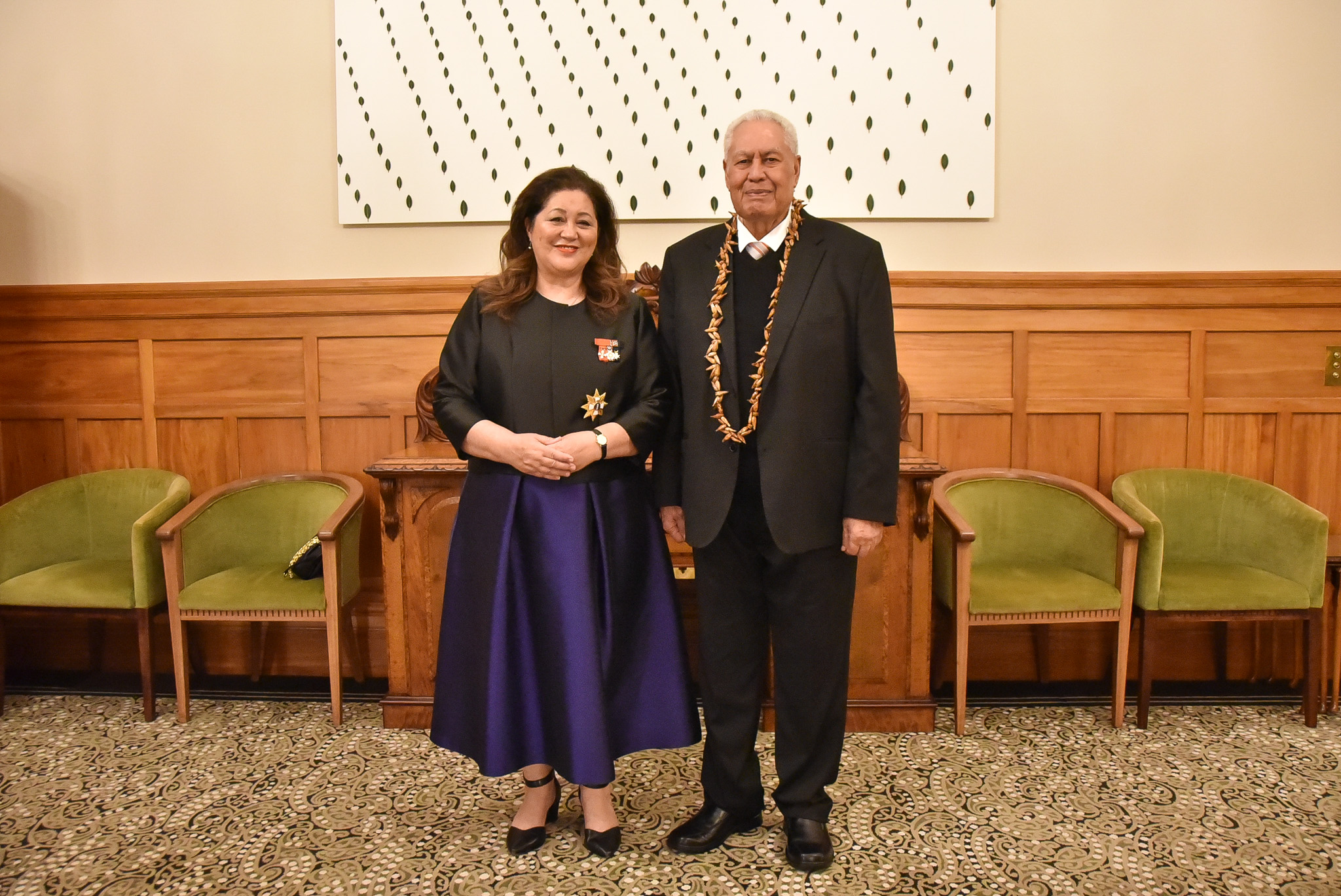 State Dinner for the Head of State of Samoa, His Highness Afioga ...