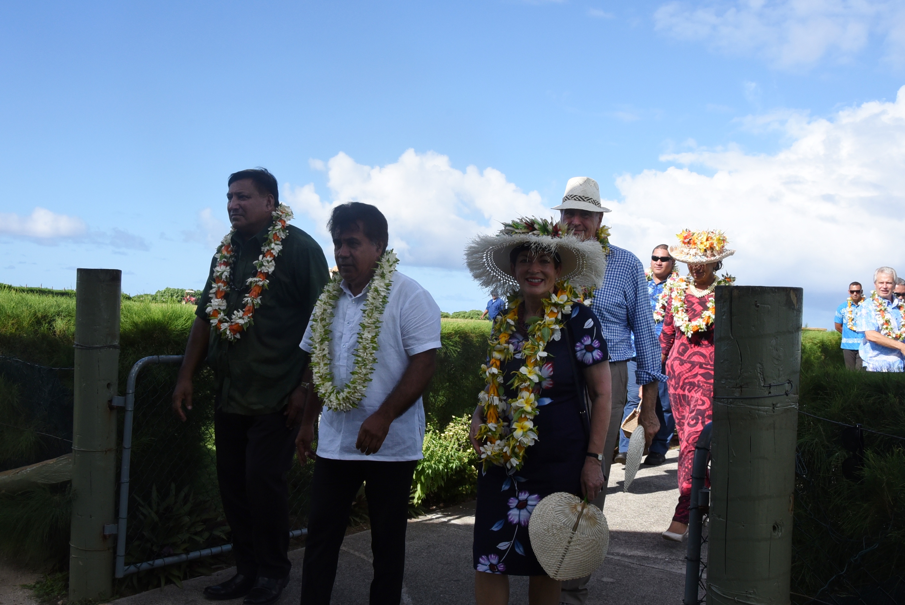 Arrival in Aitutaki | The Governor-General of New Zealand