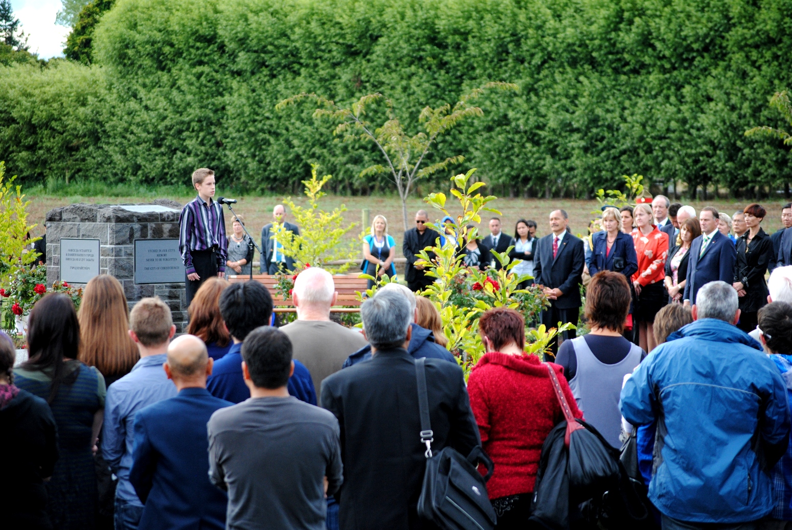 Dedication and Unveiling of the Avonhead Park Memorial | The Governor ...