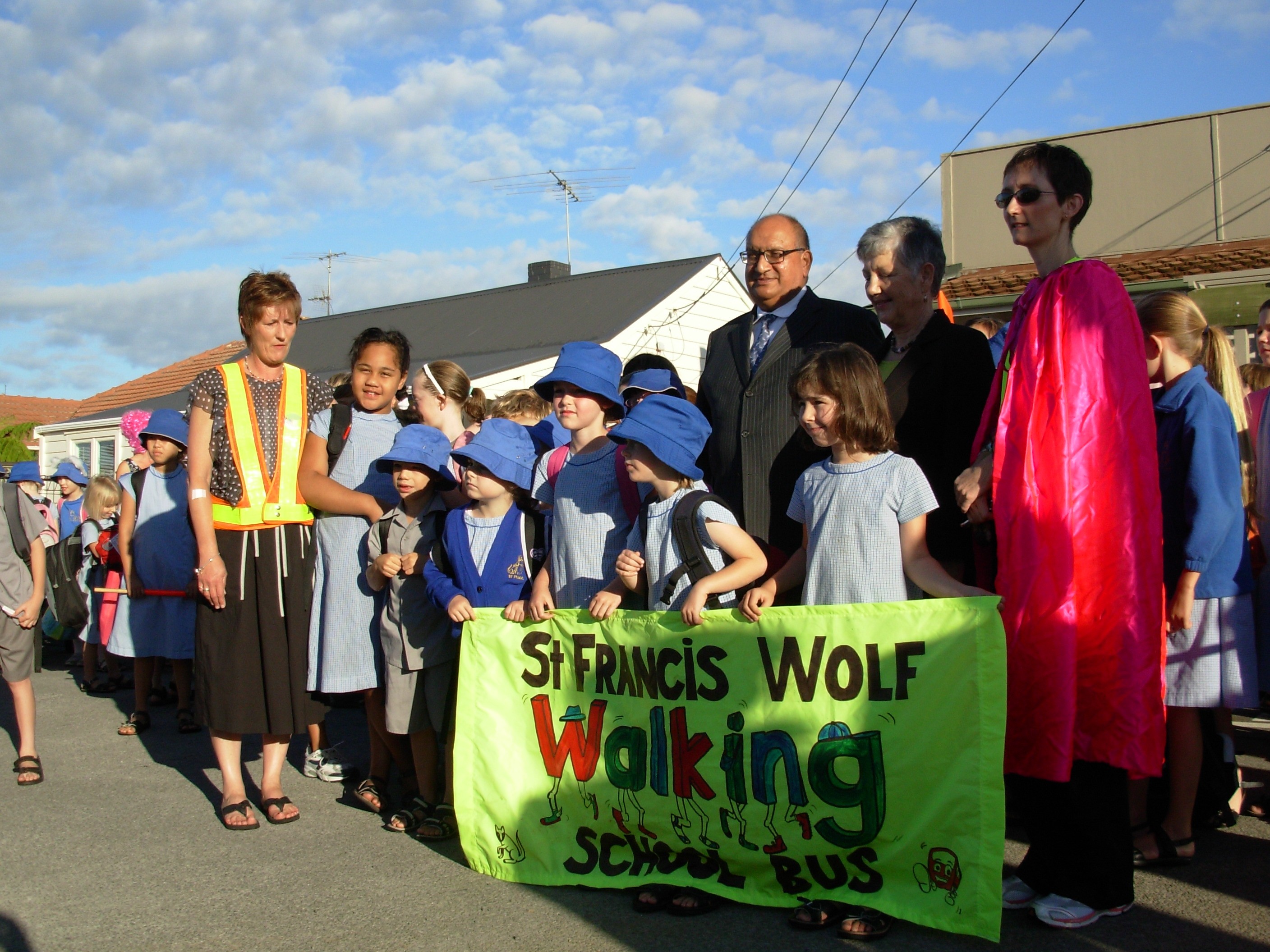 Feet First Walk to School Week | The Governor-General of New Zealand