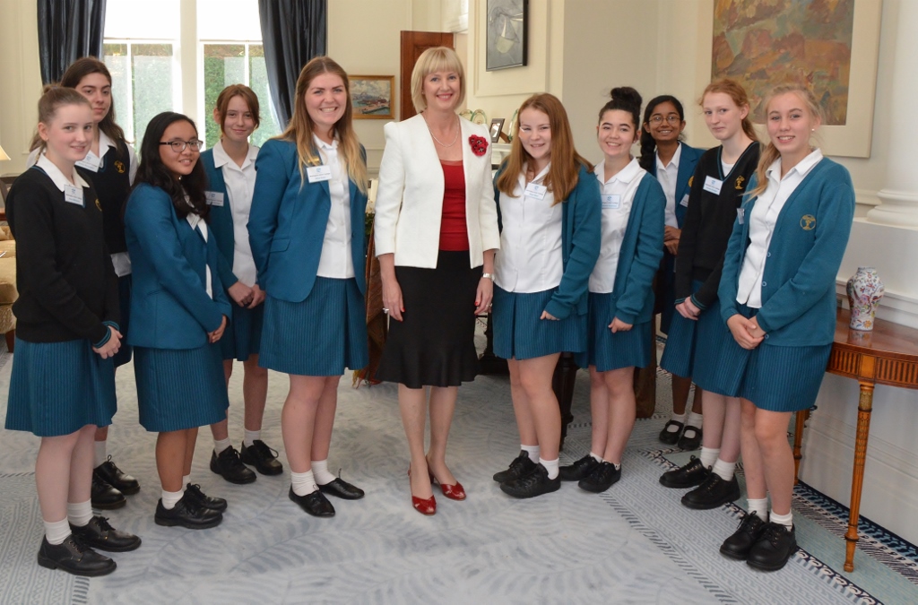 Wellington Girls College "Real Teal Challenge" | The Governor-General ...