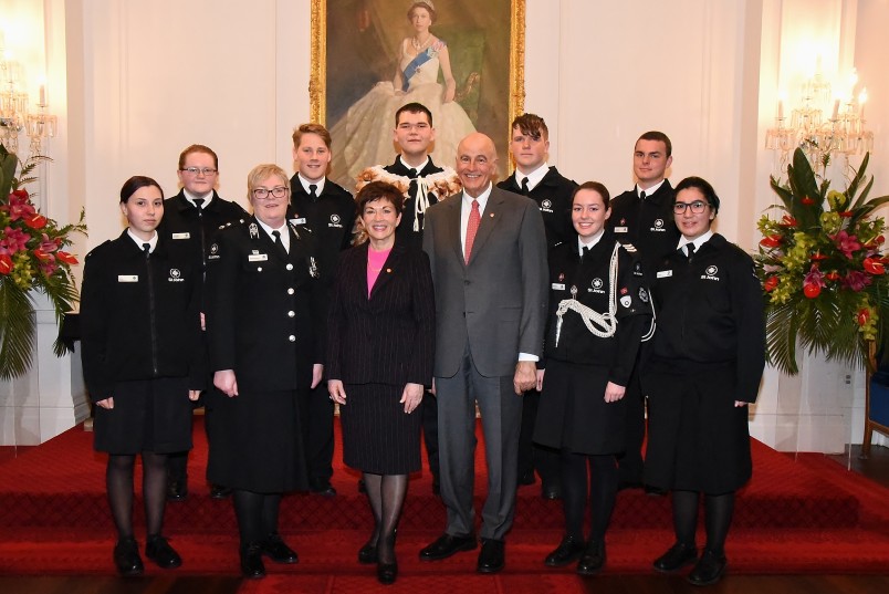 Presentation of Queen's Guide and Grand Prior Awards
