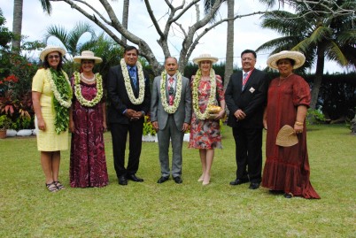 Official welcome to the Cook Islands