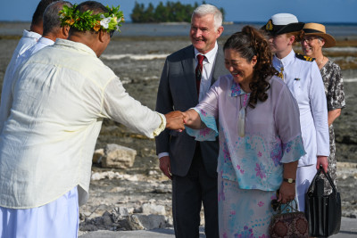 Official visit to Tokelau – Fakaofo | The Governor-General of New Zealand